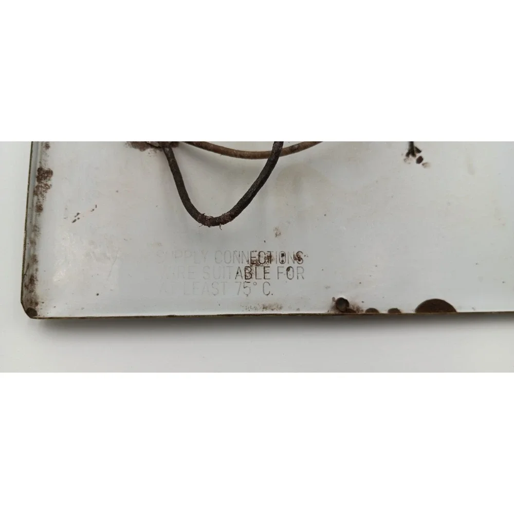 General Electric | Accents | 9 Vtg 7s Square Light Fixture Amber ...